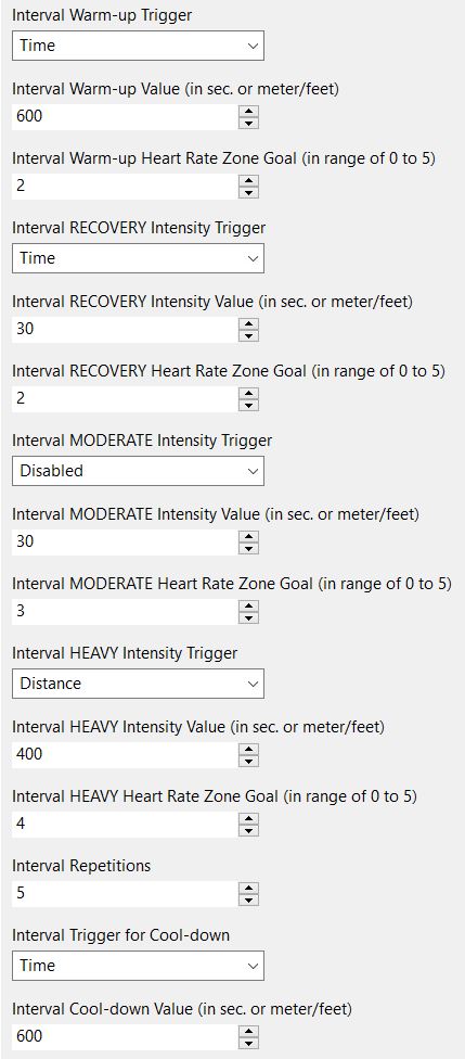 Interval Training App Professional 1: 40_Features
